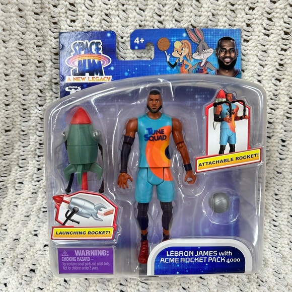 Toys | Space Jam A New Legacy Lebron James With Acme Rocket Pack | Poshmark